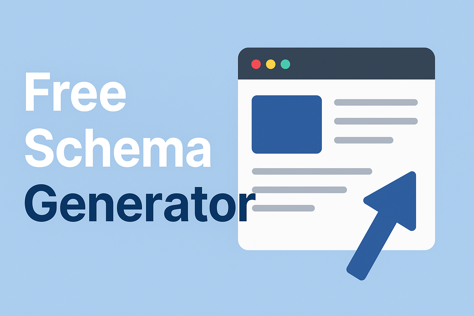 Free Schema Generator - Mohit Bhadana
